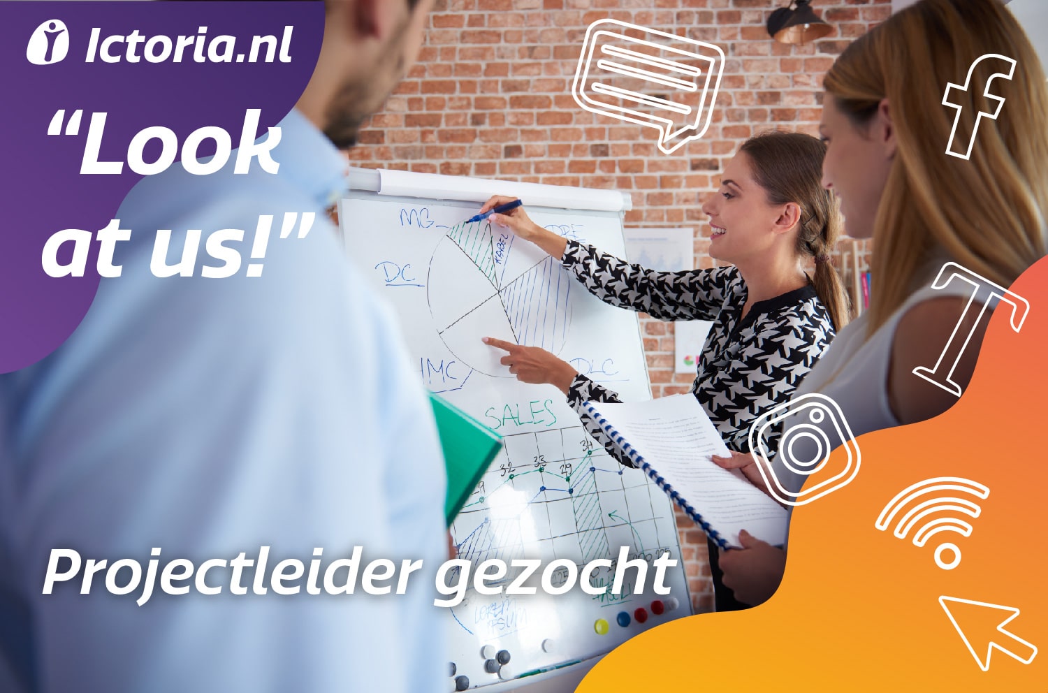 Gezocht: projectleider - Ictoria